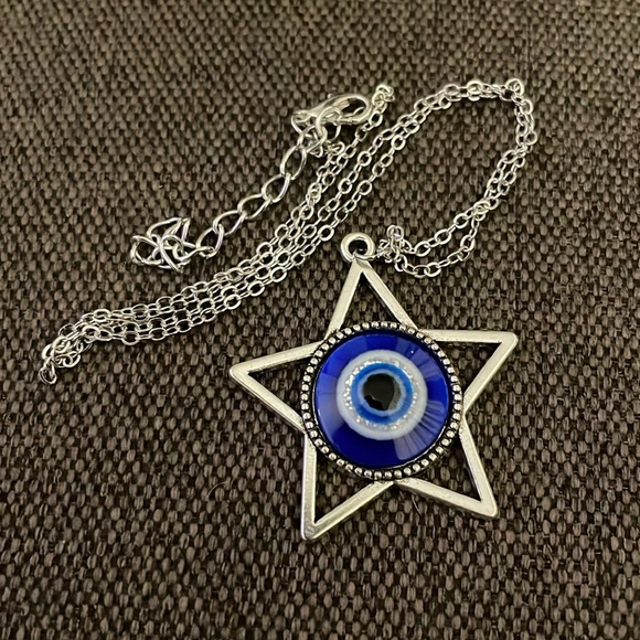 Jewelry | Evil Eye Star Necklace | Poshmark